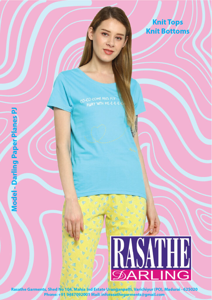 Rasathe Darling Pyjama Darling Paper Planes PJ – Rasathe Darling